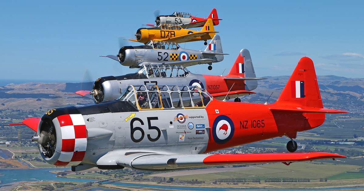 The Roaring 40's North American Harvard Team